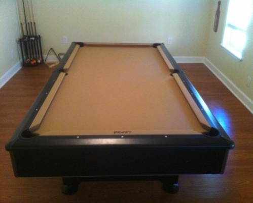 Talking Rock Pool Table Assembly